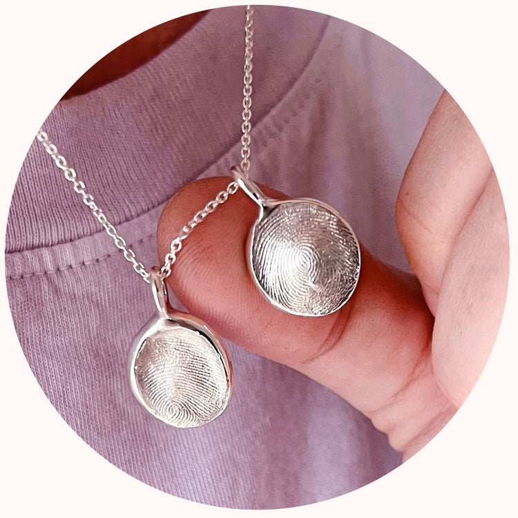 Fingerprints with Gemstones – Kirsty Lief